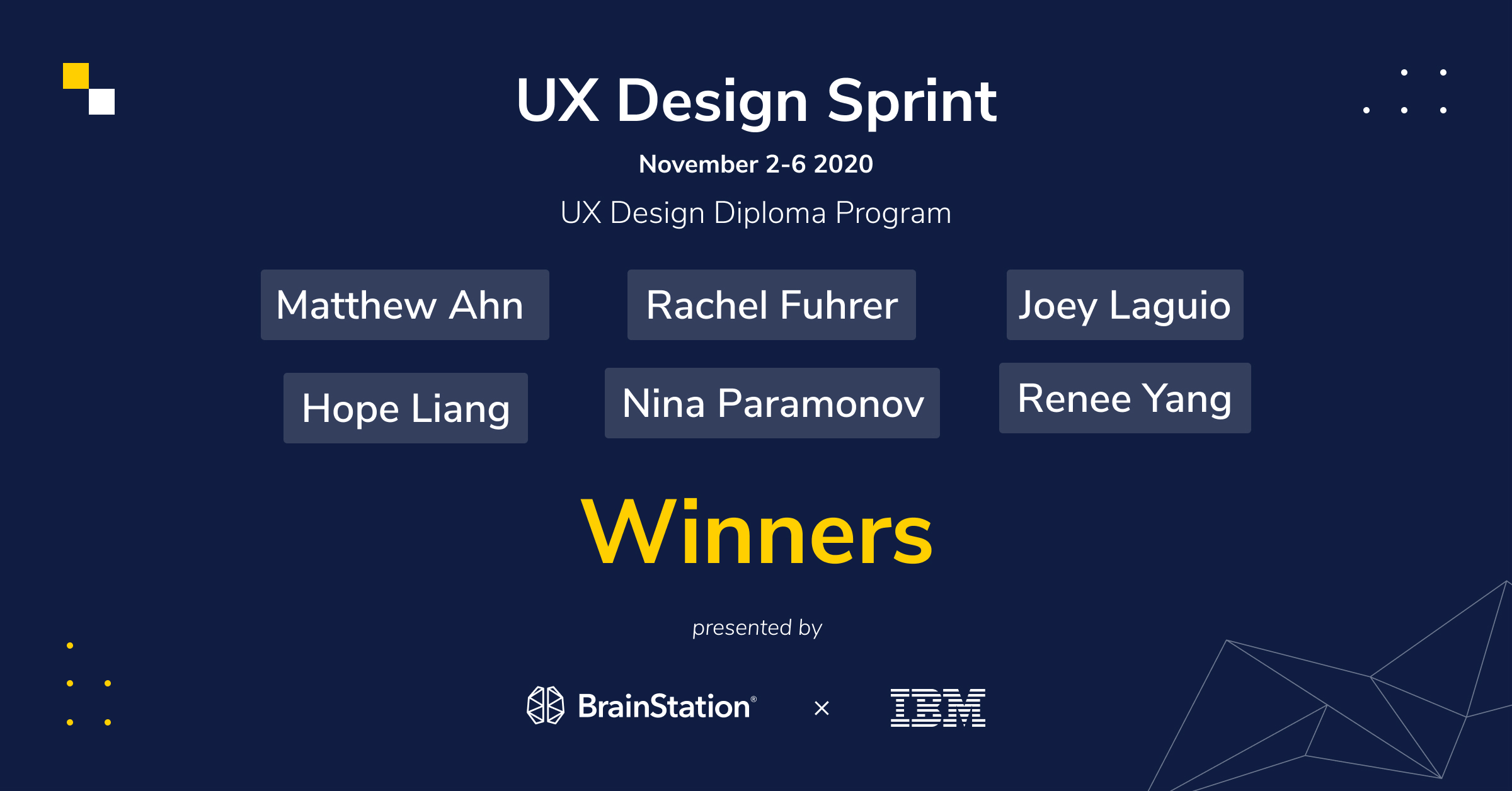 Alumni Stories: Teamwork Triumphs at IBM Design Sprint | BrainStation® Blog